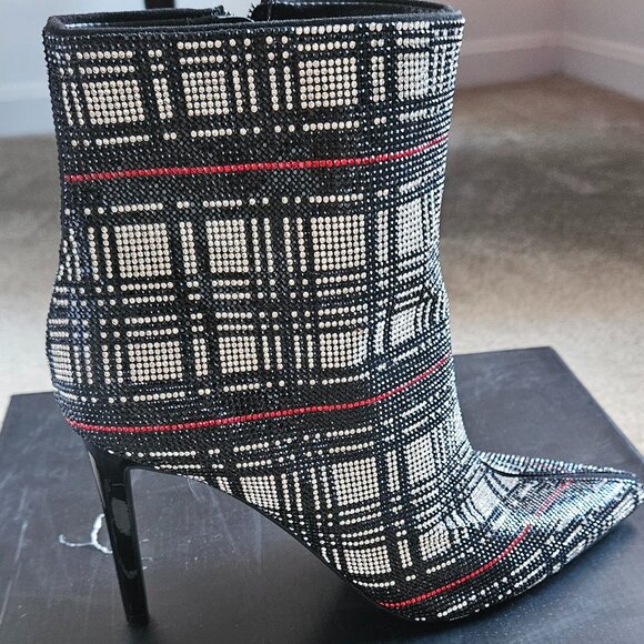 INC International Concepts | Shoes | Like New Inc Stiletto Bling Bootie ...